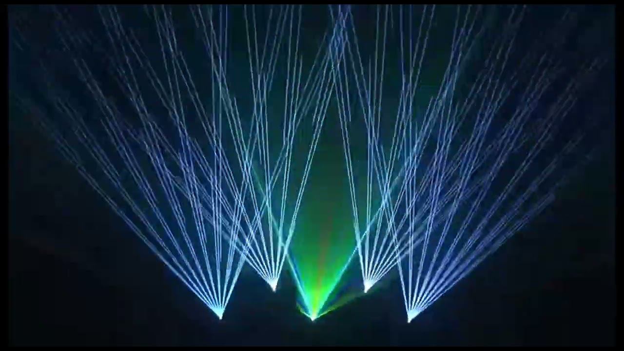 Лучевое шоу (beam show) Miracles