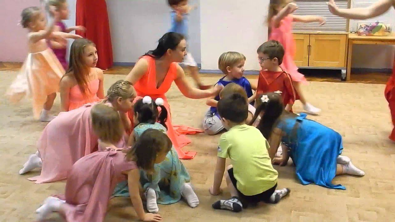 Дункановская студия, дунканята, открытый урок, декабрь 2014