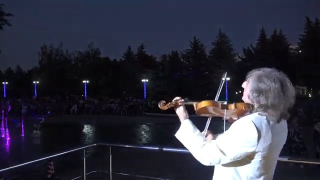 Фрагмент юбилейного концерта скрипача-виртуоза Вардана Маркоса (санаторий Пирогова)