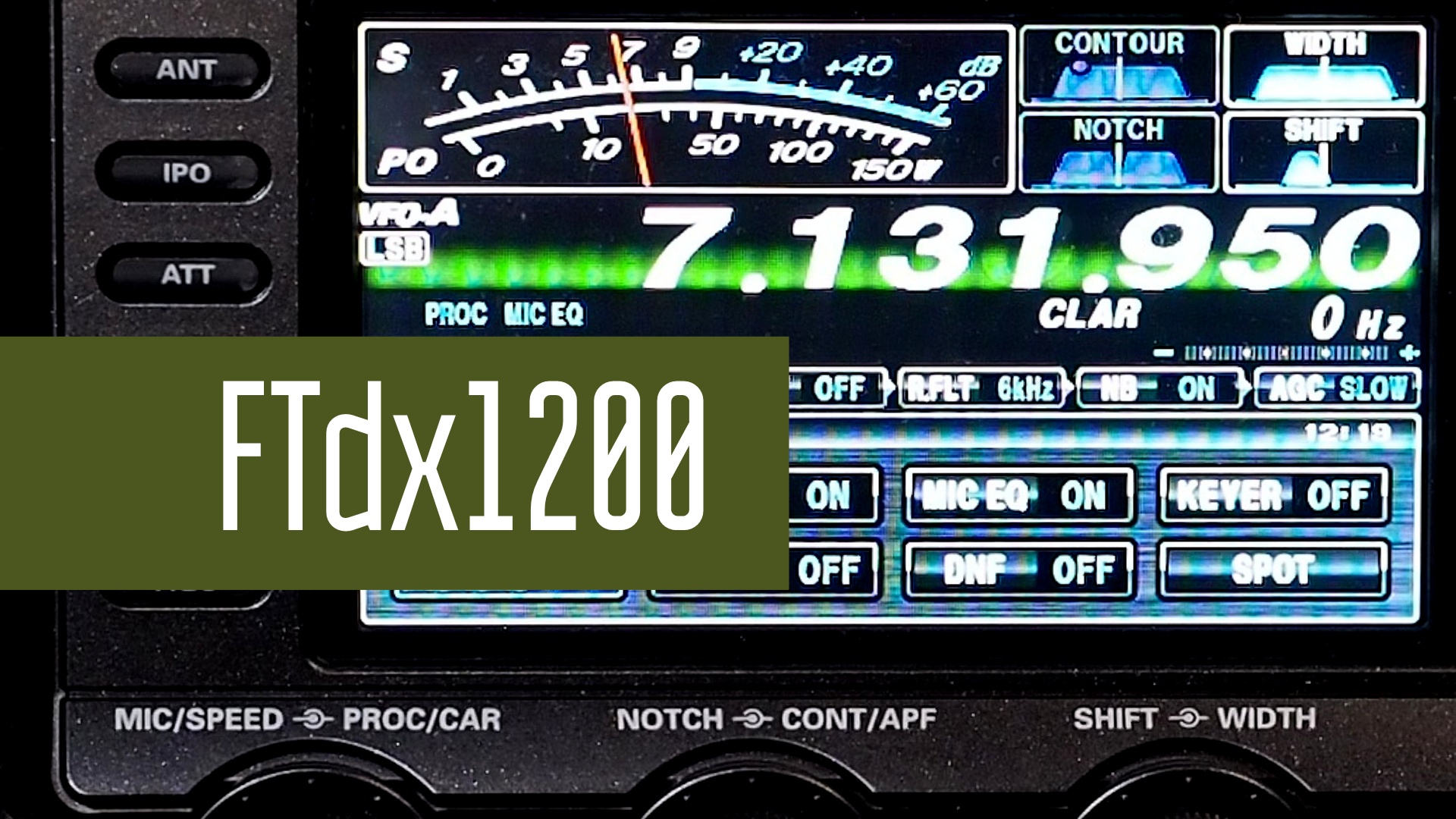 Yaesu FTdx1200 КВ стационарный трансивер с DSP. Обзор. Радиосвязь на КВ. Радиолюбители.