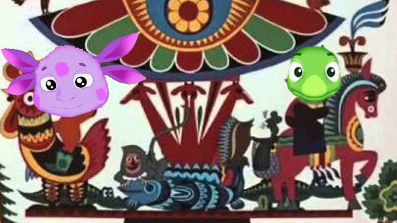 Весёлая карусель - песня в мире Лунтика !