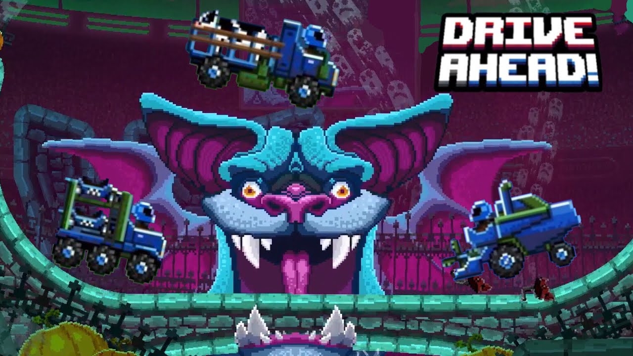 Босс "ВОЗДУХОПЛАВАТЕЛЬНАЯ МЕРЗОСТЬ" в DRIVE AHEAD!!!