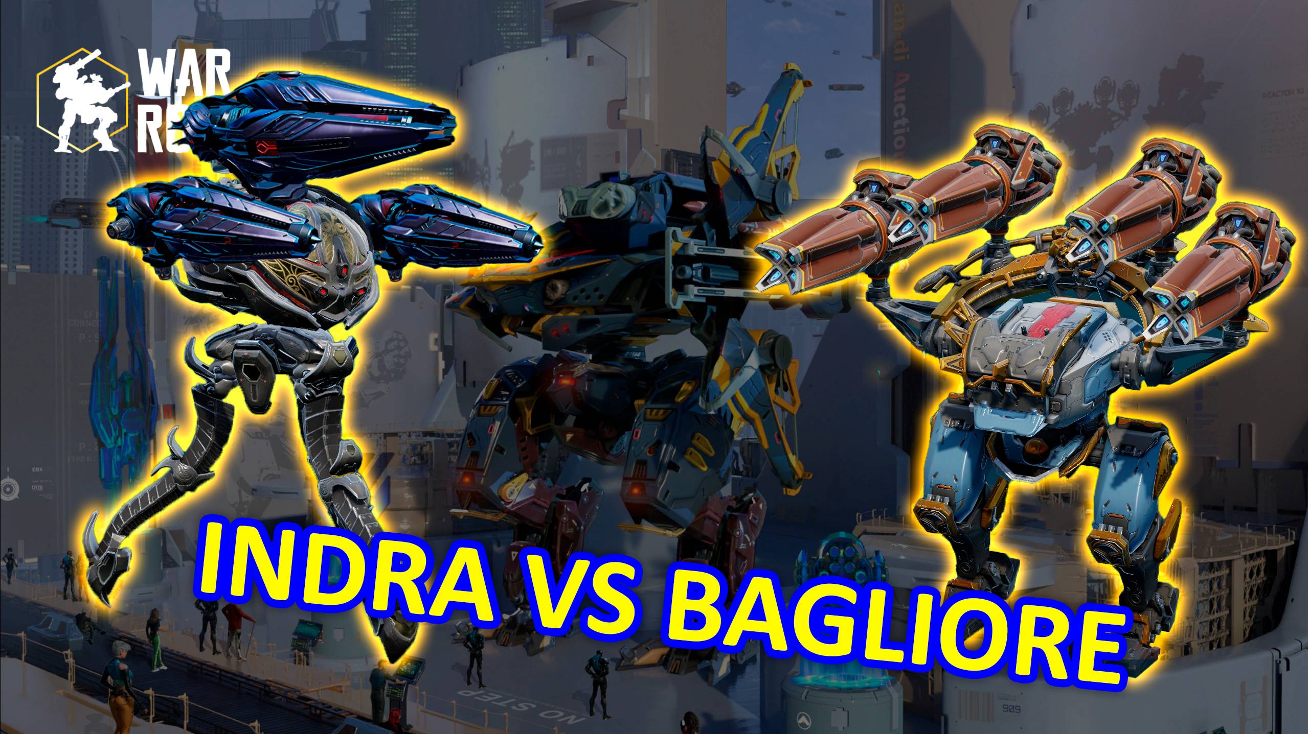 BAGLIOR VS INDRA | War Robots | MG