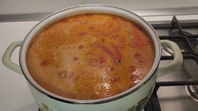 Рецепт супа Том-ям. #рецепт #samsung #4k