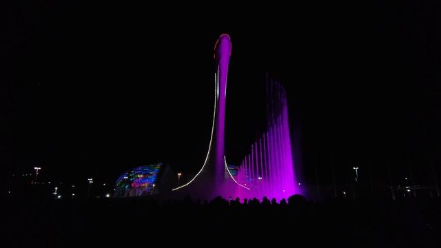 Festive Overture, Op. 96   Поющий фонтан   Сочи   Олимпийский парк   Чаша Олимпийского огня.mkv