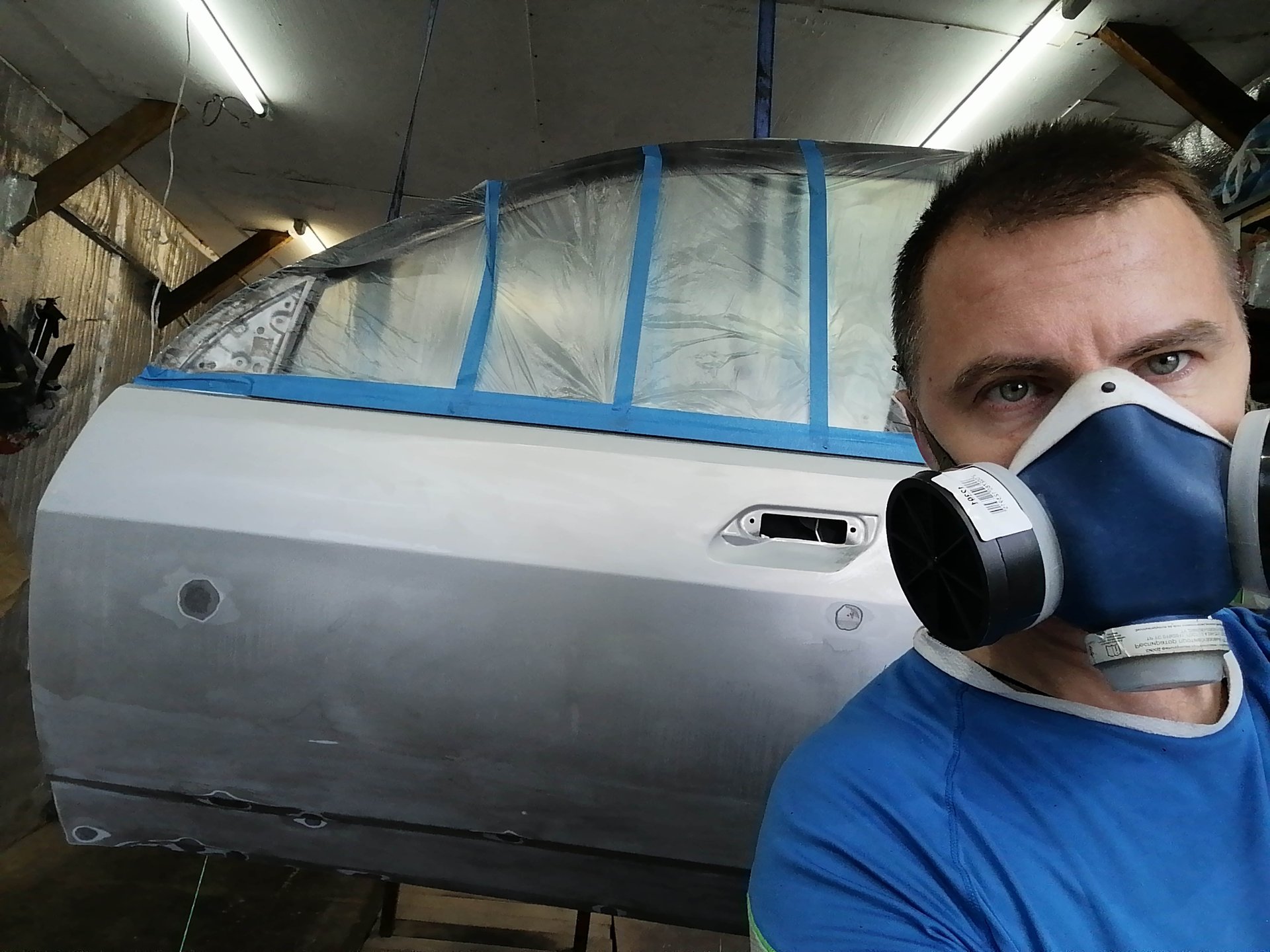 Покрасил Ховер, я не маляр (слабонервным не смотреть).