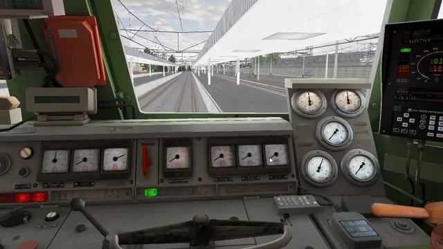 Как запустить электровоз ЧС2Т в  симуляторе Rtrainsim