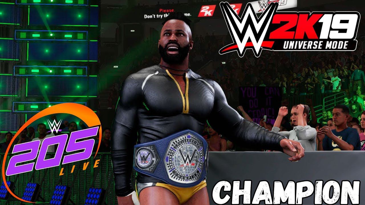 WWE 2K19 Universe Mode - 205 Live. Чемпион (Русская озвучка) #30