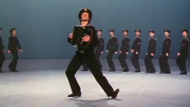 Ансамбль народного танца Игоря Моисеева, Матросский танец Яблочко, 1982 г. . Moiseyev Ballet