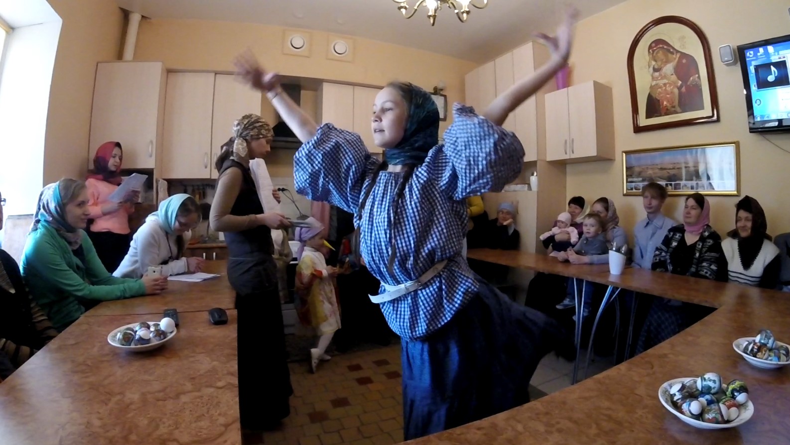 Пасхальный утренник - 2016г.