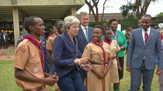 Тереза Мэй пришла на танцы