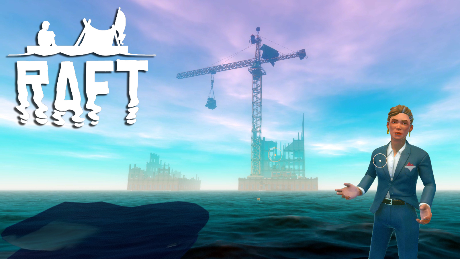 Raft часть 9 \ Новый персонаж и чудовище Варуна Поинт.