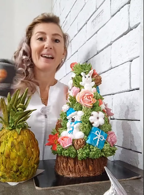 МК  ?Зефирный десерт в стакане + ЦВЕТЫ из ЗЕФИРА   от @vitalija_cake