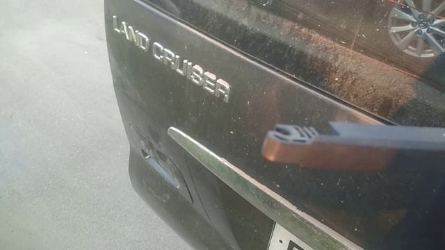 Замена дворника двери багажника Прадо 120