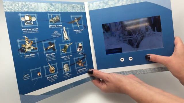 Видеобуклет "Ракетно-космическая корпорация "Энергия", LCD экран 7 дюймов