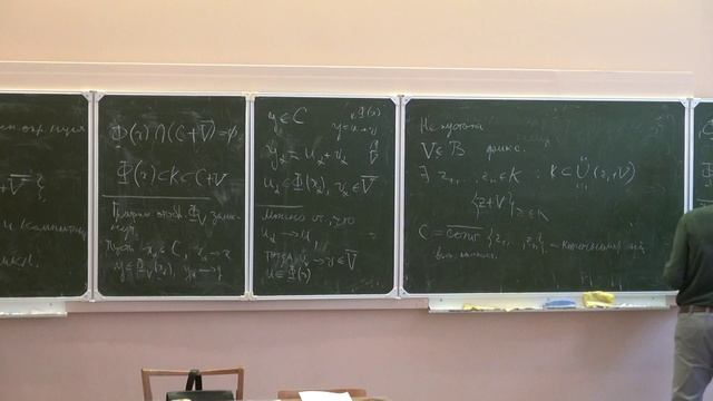 Дополнительные главы функционального анализа | Сергей Кисляков. Лекция 4