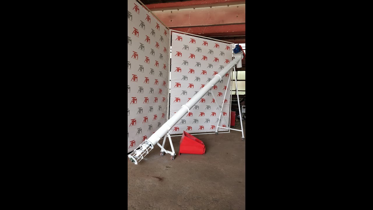 Транспортер шнековый со съемным бункером.mp4