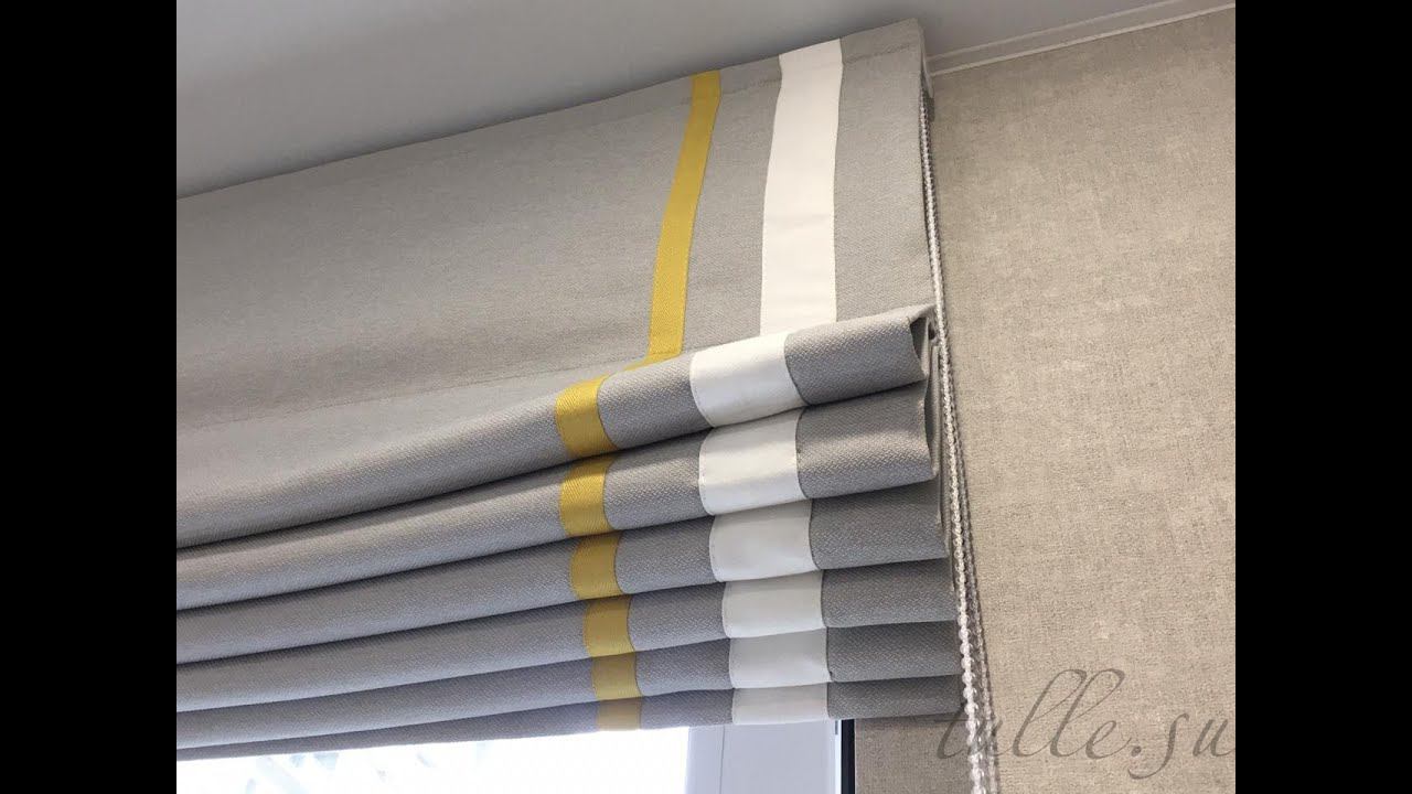 Римская штора в детской