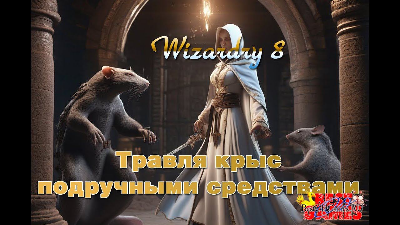 Wizardry 8 - Верхний Монастырь. Травля крыс подручными средствами