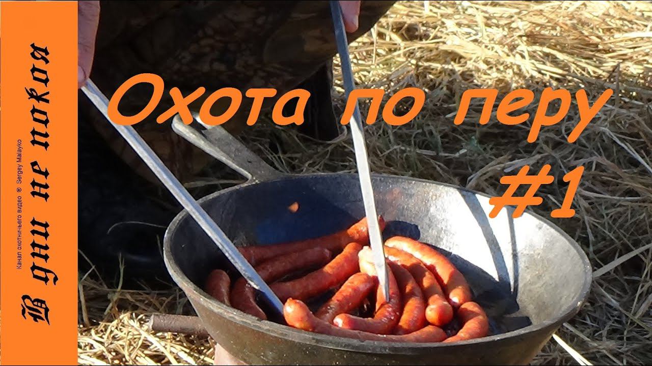 Охота "по перу". Лиман. Казахстан