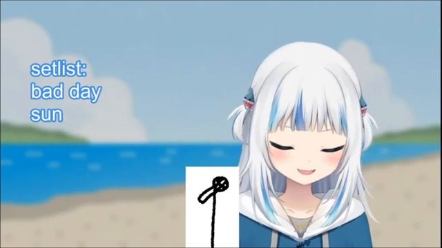 [Hololive - Gawr Gura] Post Malone and Swae Lee - Sunflower