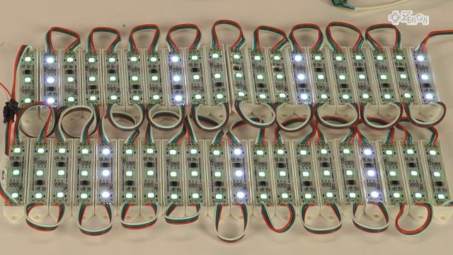 Демонстрация режимов контроллера Infinilite SPI WM HC003A со с_м Infinilite RGB+IC SMART 3c