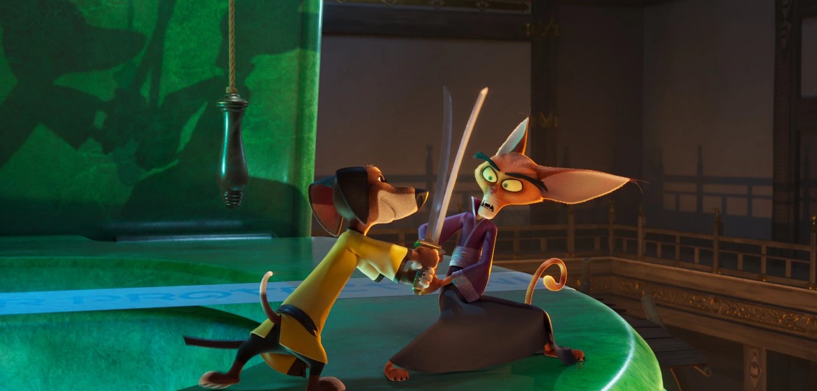 Пес-самурай и город кошек — Русский трейлер (2022)