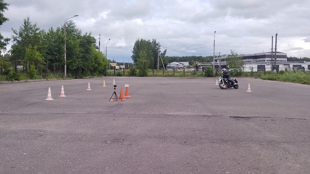 Gymkhana 2022 stage 2 / Афиногенов Алексей Honda CB400SF / heat4