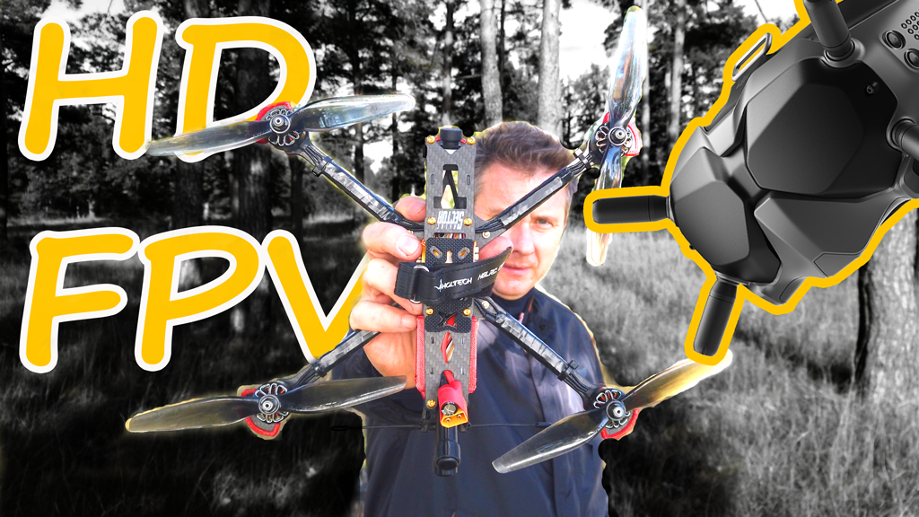 HD FPV - полеты в цифровой среде. (DJI FPV Googles V2, Caddx Polar Air Unit)