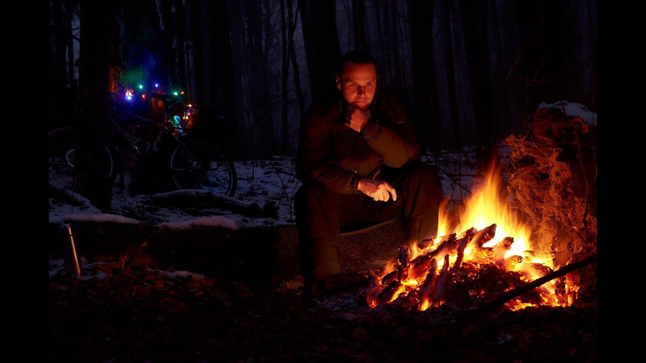 Обзор моего велосипеда у костра
