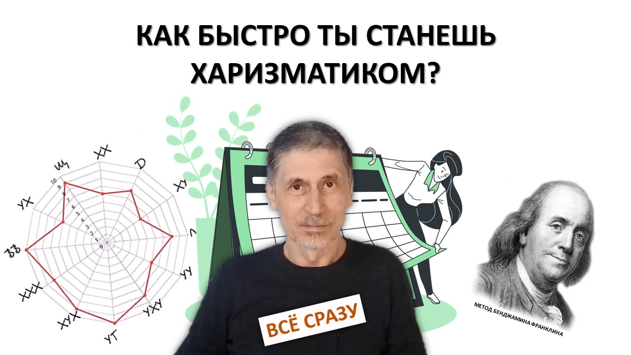 РАЗБУДИ СВОЮ ХАРИЗМУ Ч.14 - КАК БЫСТРО ТЫ СТАНЕШЬ ХАРИЗМАТИКОМ?