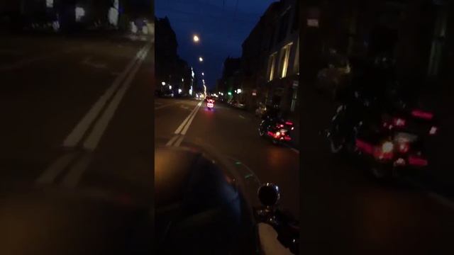 По ночному Питеру