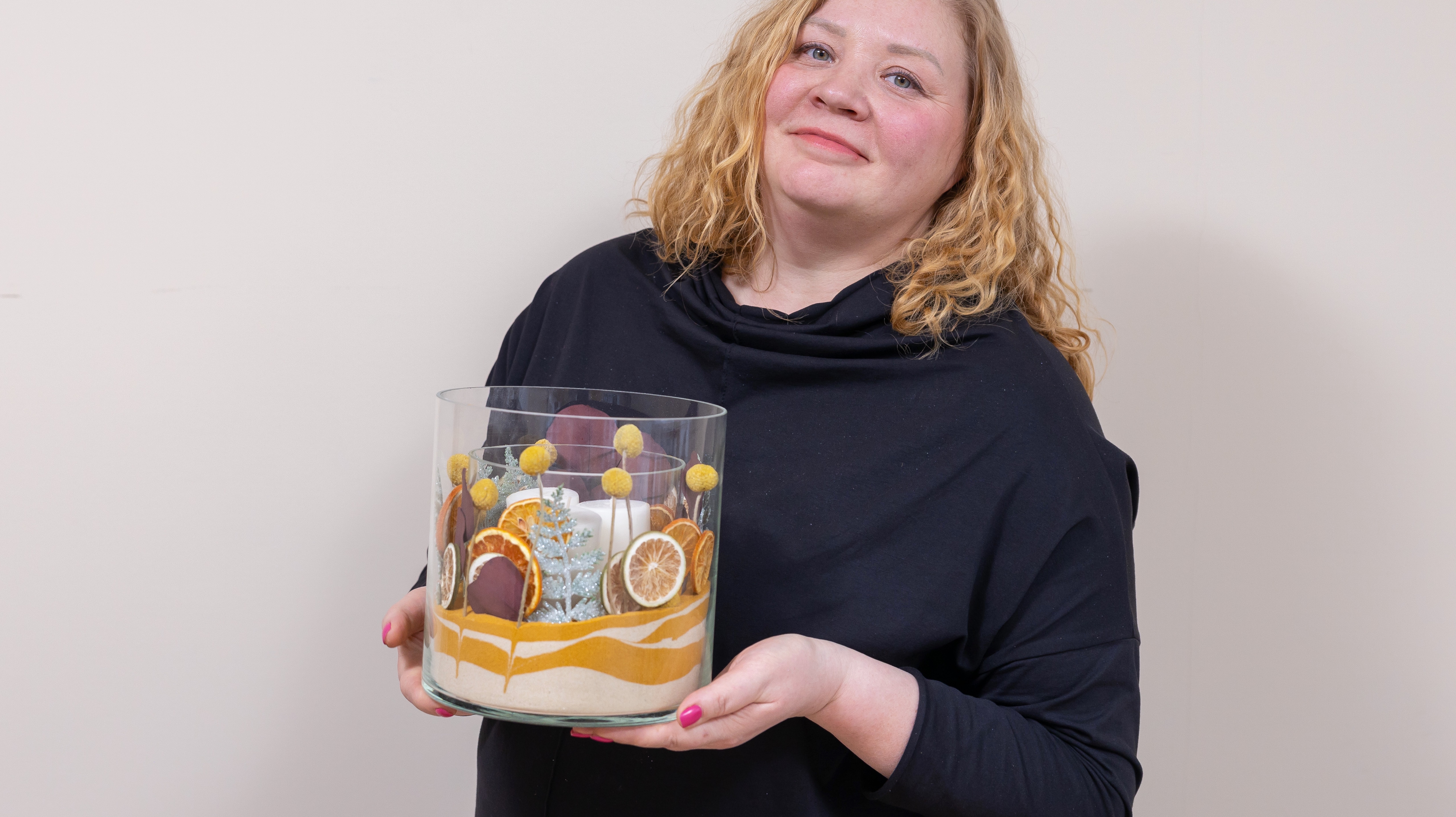 Декоративный подсвечник своими руками