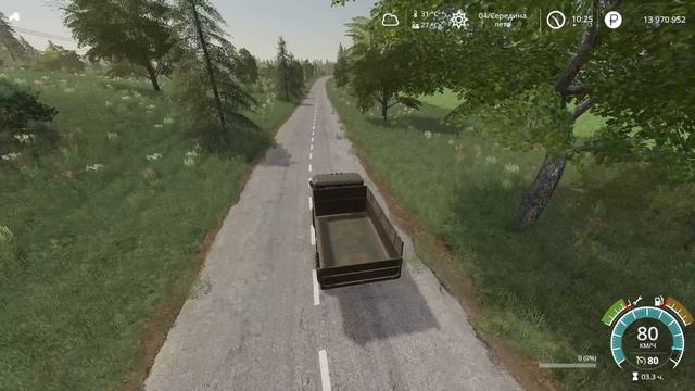 FS19   СПК  Гридино #16  Своя  солома и чужая пшеница .  карта село  Ягодное .