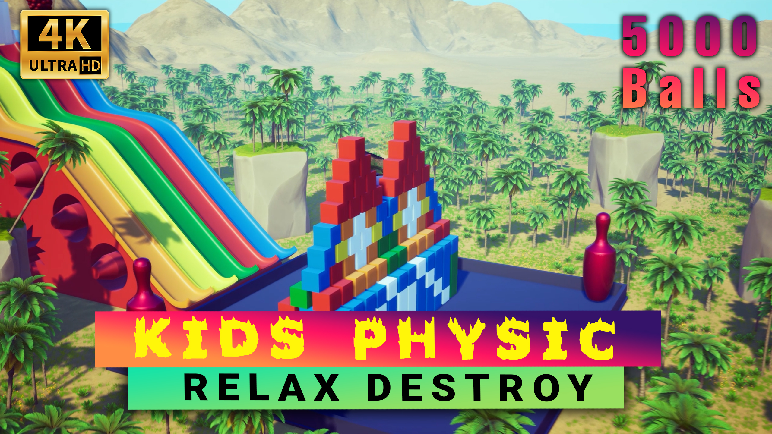 Роботы на Ринге - Разрушают цветные пирамиды| серия 006 #мультфильм