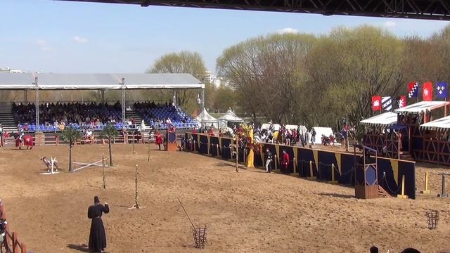 20170429 Турнир Святого Георгия 2017. Первый раунд Skill At Arms (упражнения с оружием)