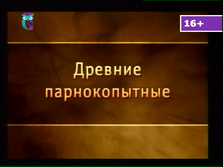 Вымершие млекопитающие кайнозоя. Урок 10. Древние парнокопытные