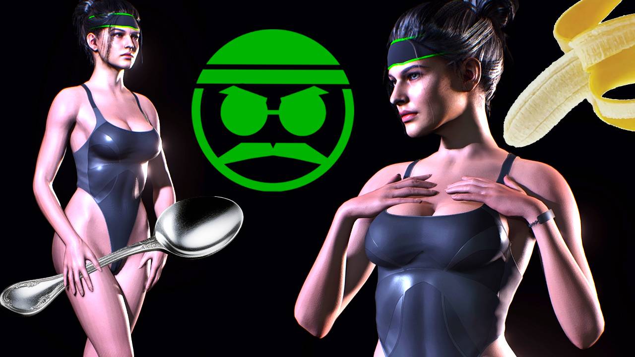 ? ДОСТАЛА БАНАН ПОСЛЕ ТРЕНИРОВКИ ? А ДАЛЬШЕ КАПЕЦ ? RE3 с модами (стрим / чат / прохождение)