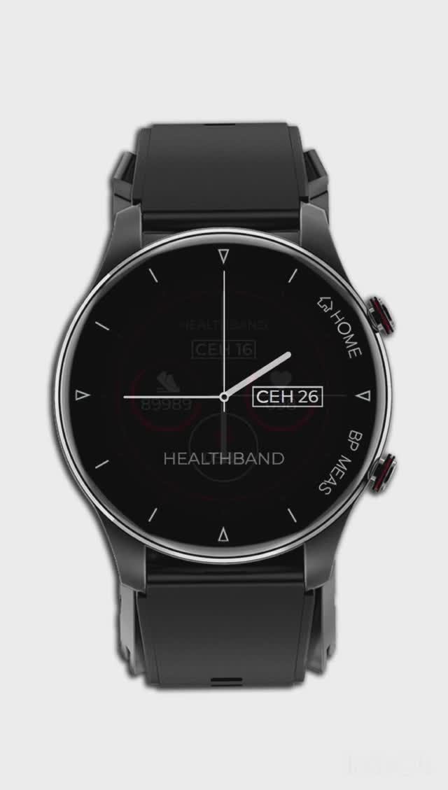 Интерфейсы часов Health Watch Pro №80M от HEALTHBAND