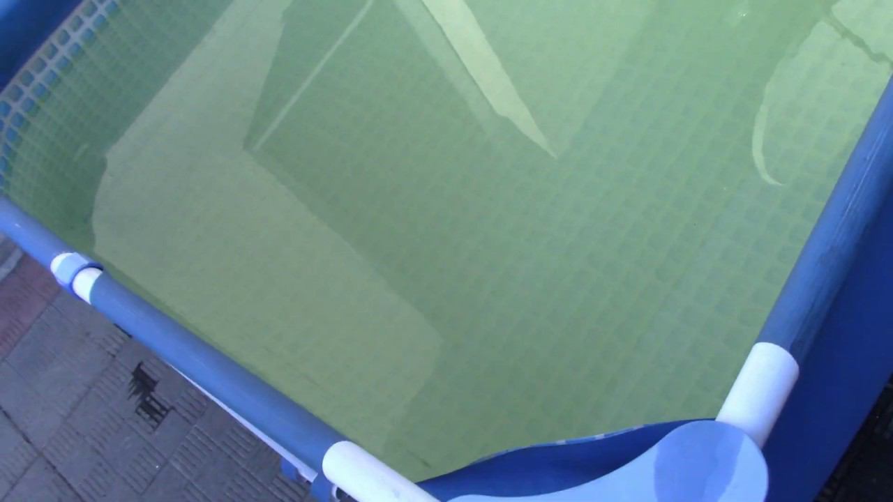 Очистка воды в бассейне пергидролем 35%, как долго не зеленеет вода?