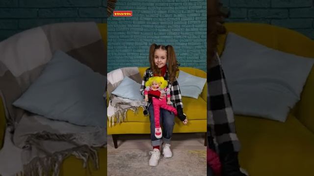 Кукла мягкая ростовая "АЭРОБИКА" с растягивающимися руками и ногами, 61-95см Oly Bondibon