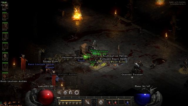Diablo 2 Resurrected сезон 6 первое убийство Andariel