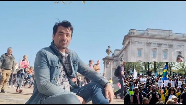 24/04/2021 Марш миллионов Unite For Freedom в Лондоне 24 апреля 2021