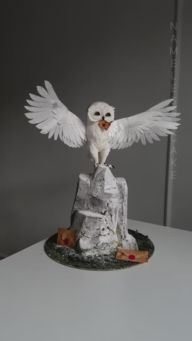 (87) Торт в стиле Вселенной Гарри Поттера #cake