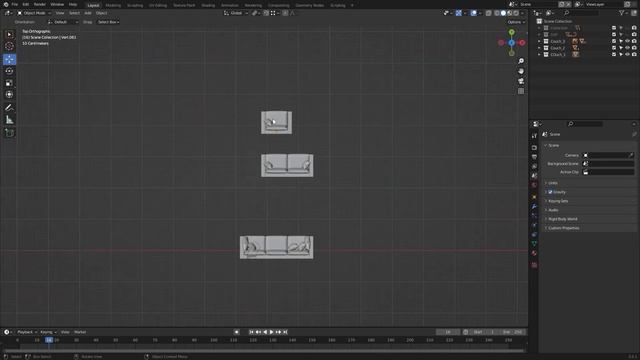 11. Unreal Engine 5.1 Для архитектурной визуализации - 1- и 2-местный диван