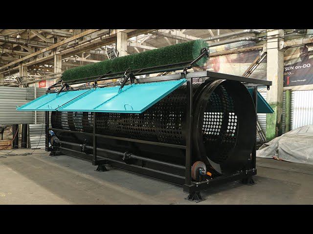 Обзор новой модели барабанного сепаратора балластной фракции «ВторТех»