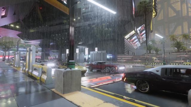 4K 60fps Cyberpunk 2077 with New Ultra Realistic Ray Tracing Mod Photorealistic Night City Ультра Гр