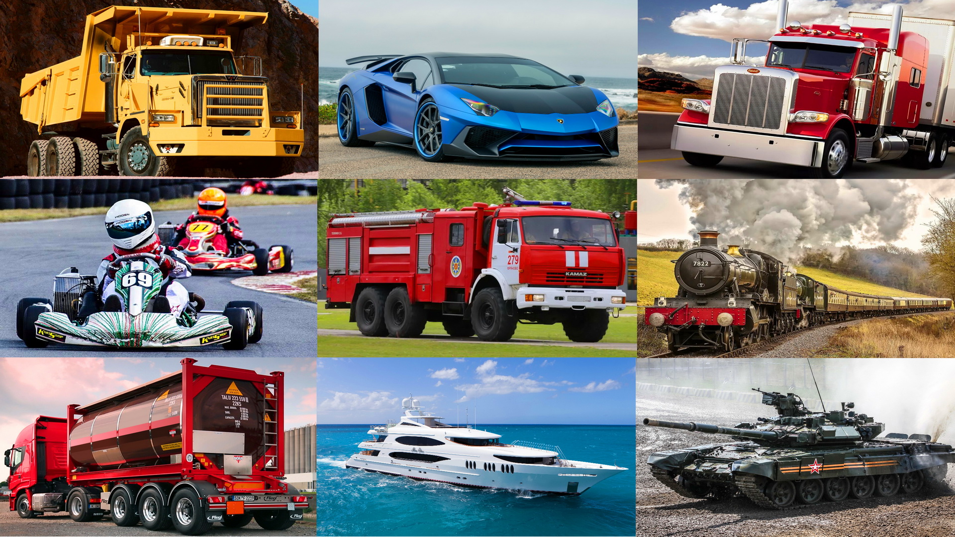 Изучаем Транспорт Развивающее Видео для Самых Маленьких Мультики про Машинки для Детей