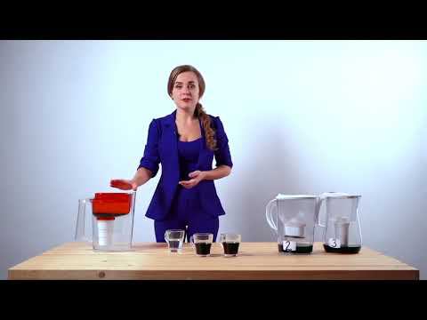 Кувшин Graf - живая вода - доказательство (2 ролик)