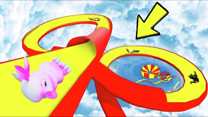 ЛУНТИК КАТАЕТСЯ НА САМЫХ СЛОЖНЫХ ВОДНЫХ ГОРКАХ! ОБЗОР МОДА в GTA 5 ВИДЕО